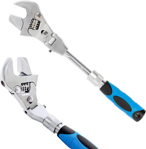 Shalvi Adjustable Wrench with 180 Degree Rotating Head Multifunctional ...