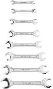 TAPARIA DEP 08 DOUBLE ENDED Open Wrench Pack of 8 DEP 08 DOUBLE ENDED ...