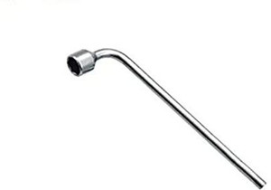 Buram L-Shaped Open End, Hex Car Wheel Nut Spanner Wrench 19inch Single ...