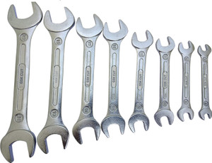 GSK Cut 8pcs High Quality Open Spanner Set Double Sided Open End Wrench ...