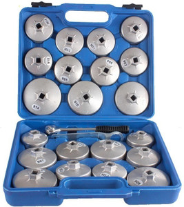 Digital Craft 23pcs Aluminum Alloy Cup Type Oil Filter Cap Wrench ...