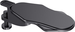 Quicksy 180° Adjustable Clamp-On Arm Rest Pad for Office & Gaming Soft ...