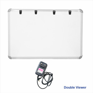 H Das Double Film View Box - with Significant LED Bulbs & Heavy-Duty ...