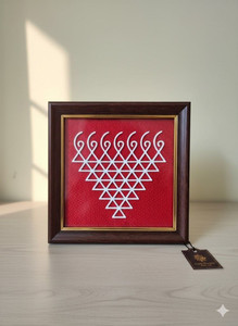 Earth pearl Collection Shree Saraswati Yantra for Vastu Decortive, Gift ...