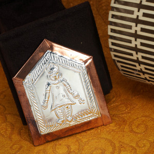 Nakoda Store Ubha Purush Dev (Maharashtrian Dev Tak) 3gm Pur Silver ...