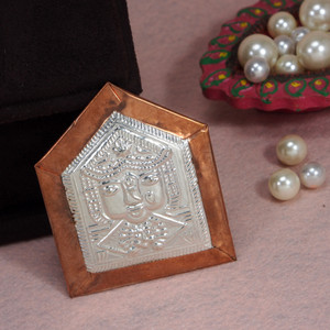 Nakoda Store Renuka Devi (Maharashtrian Dev Tak) 3gm Pure Silver ...