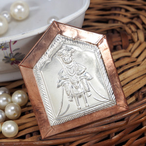 Nakoda Store Jyotiba Dev (Maharashtrian Dev Tak) 3gm Pure Silver ...