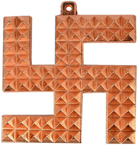 ARUM HANDICRAFT Plus Value Vastu Copper Vastu Dosh Nivaran (Swastik ...