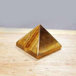 Supreme Luxury Wares Crystal Stone Pyramid Tiger Eye Stone Pyramid(15 ...