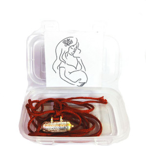 DivineAura Pregnancy Yantra Pendant Locket Tabij Silver Yantra Price in ...