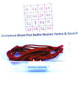 DivineAura Bhoot Pret Badha Nivaran Kavach Yantra Pendant Locket Tabij ...