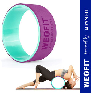 WErFIT Yoga Roller Wheel for Back Bends, Hip, Chest & Spine Exercise ...