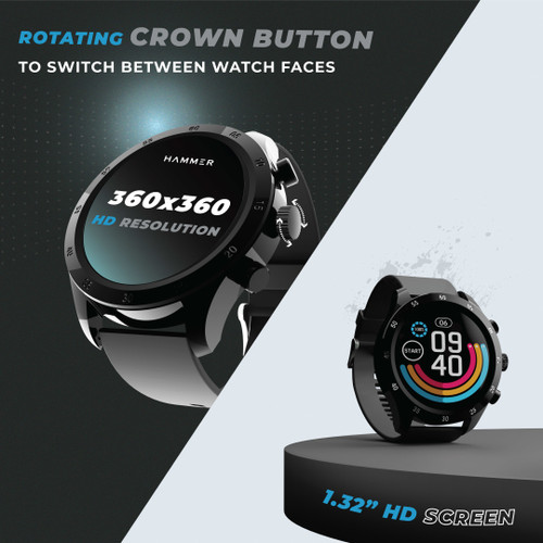 Hammer Active Smartwatch Price in India (2026) - Review, Last Price ...